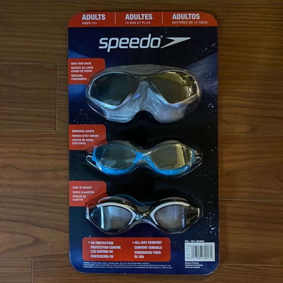 Speedo | Other | Speedo 3 Pack Adult Swimming Goggles | Poshmark
